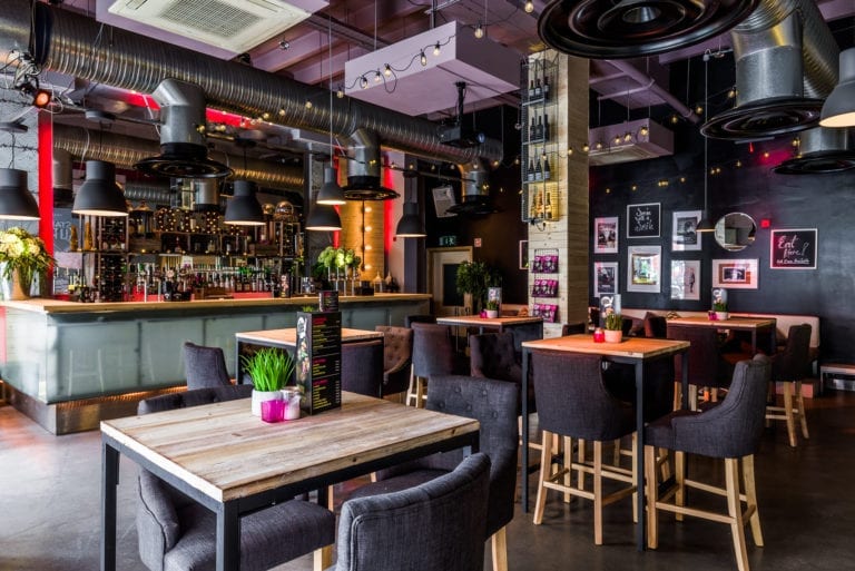 The Glee Bar at Birmingham - Bar & Entrance to The Glee Club