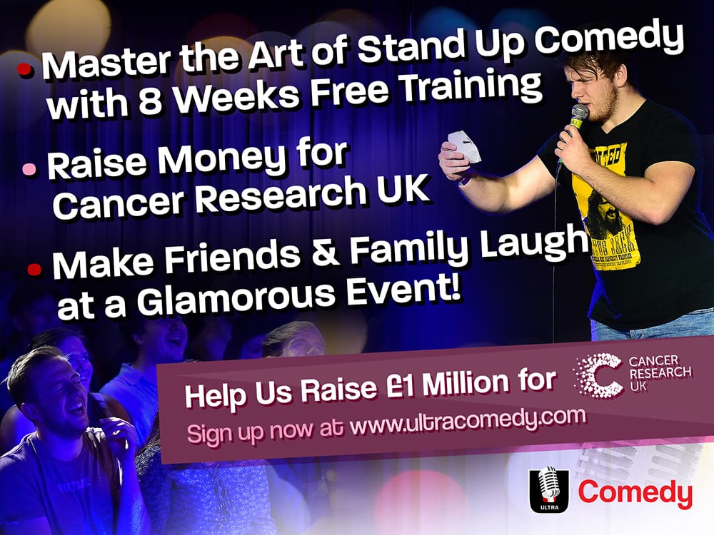 Ultra Comedy - Learn Stand-up Comedy for Cancer Research UK