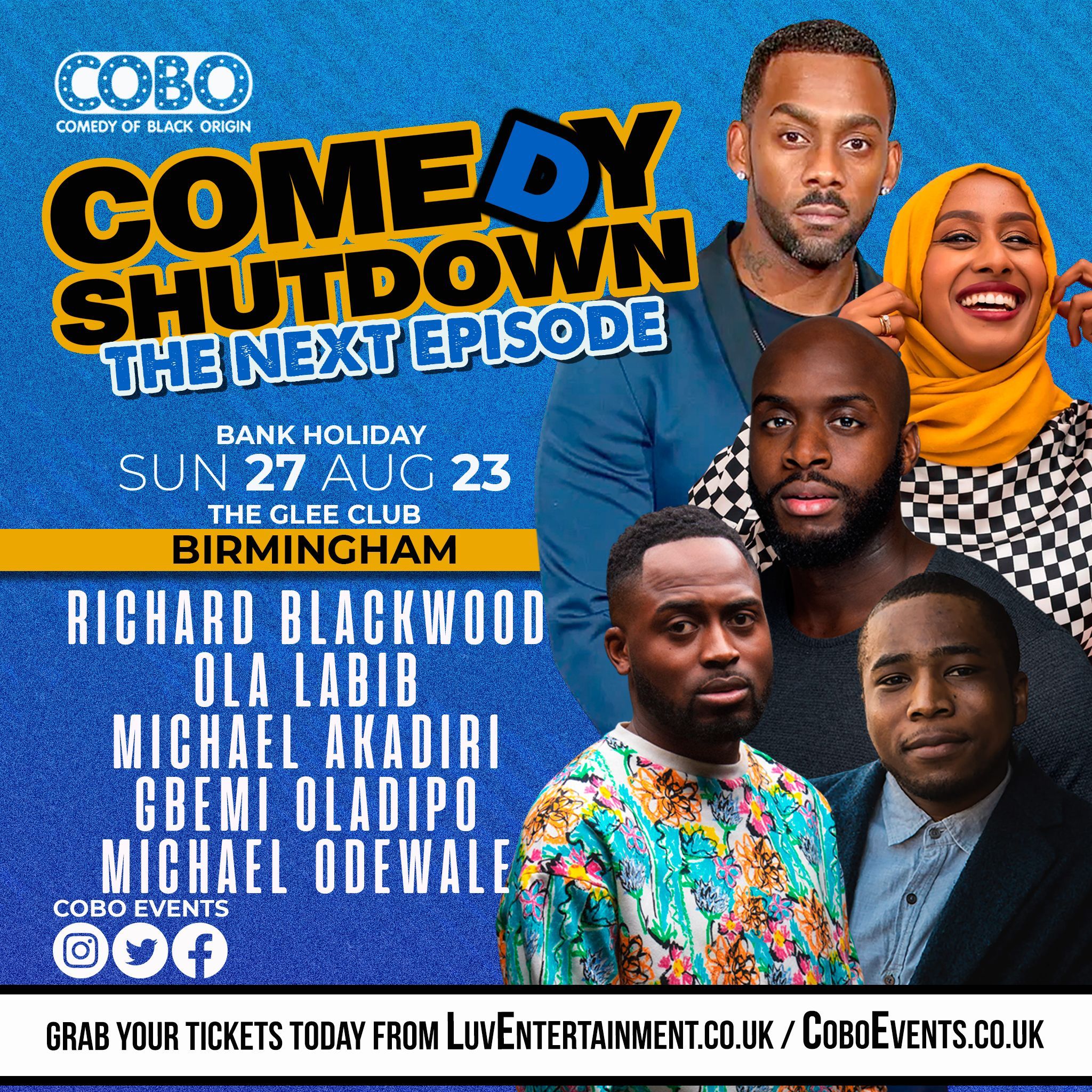 Birmingham - What's On at The Glee Club - Comedy, Music, Events